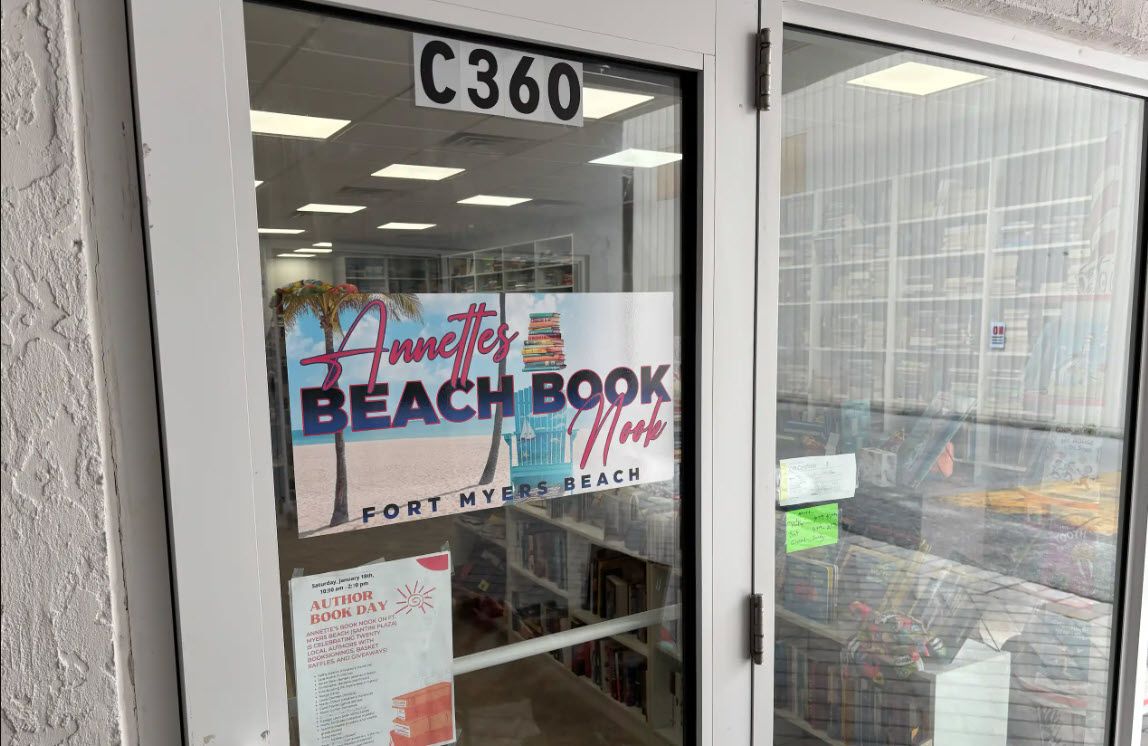 Annette’s Beach Book Nook Celebrates Grand Reopening on Fort Myers ...